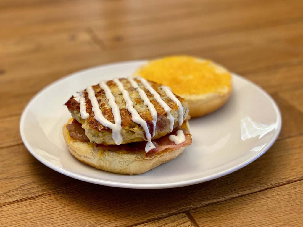 Chicken Bacon Ranch Burger | Festival Foods Blog