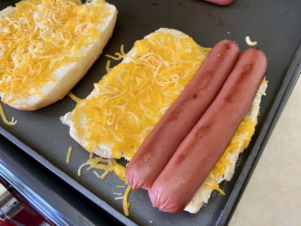 Hot Dog Grilled Cheese | Festival Foods Blog