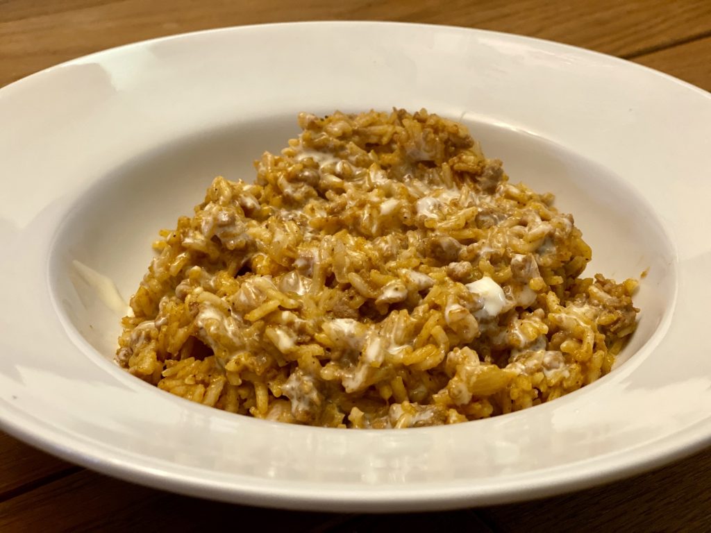 Taco Rice with Queso | Festival Foods Blog