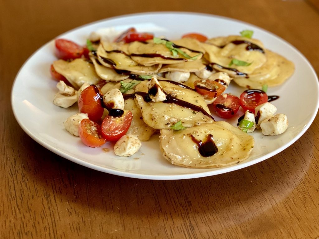 Caprese Ravioli Salad | Festival Foods Blog